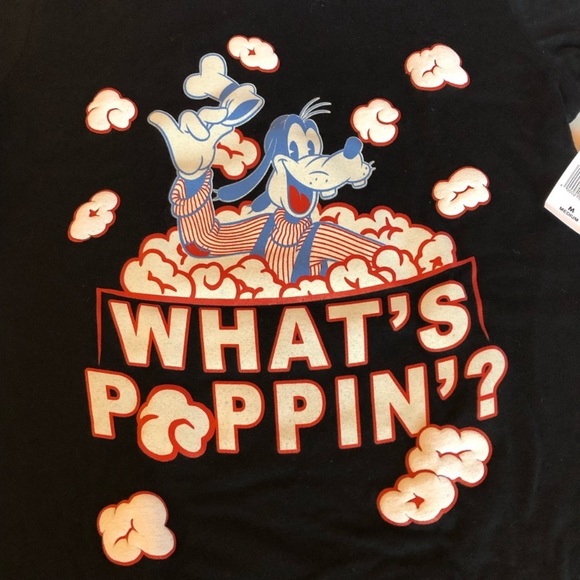 Shirts & Tops | Disney Goofy Tshirt And Popcorn Box | Poshmark